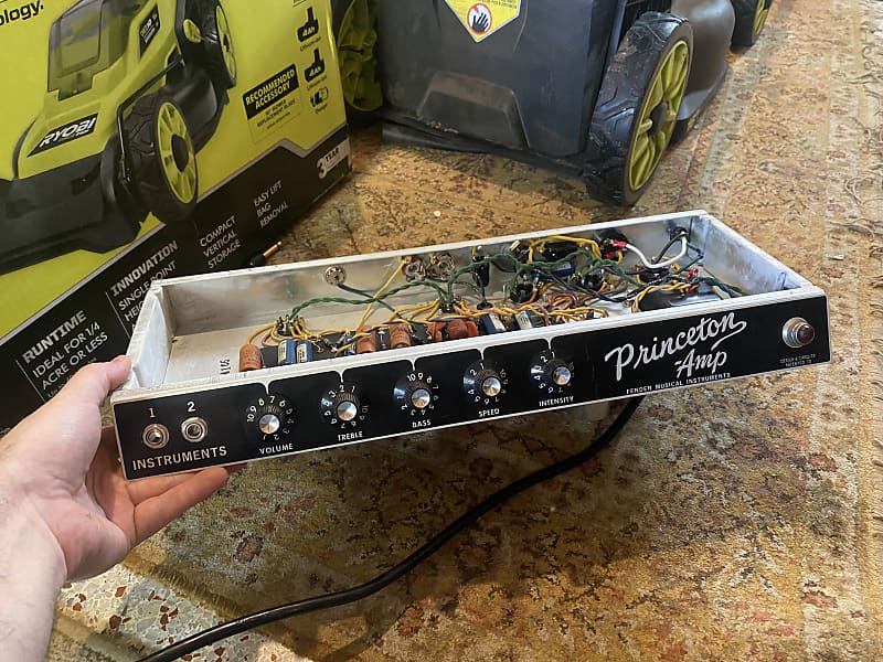 Original 1966 Fender Princeton Amp Chassis | Reverb