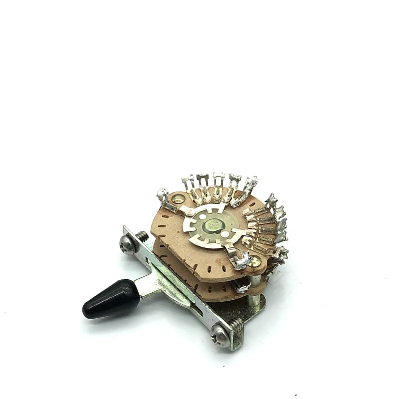 Oak Grigsby 5-Way Super Strat Switch Black | Reverb