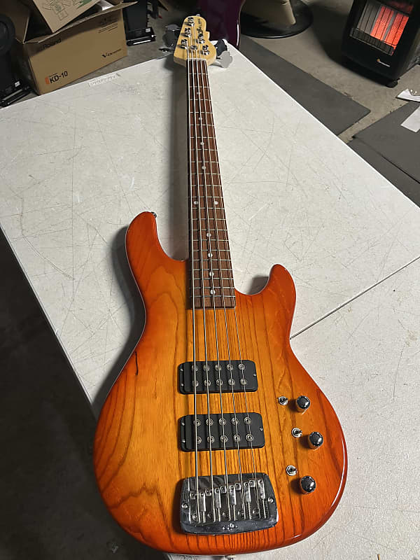 G&L Tribute L-2500 Electric 5 string Bass guitar, finish | Reverb