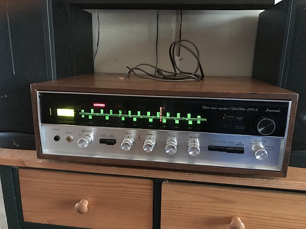 Sansui 2000A 1972 Amber Wood | Reverb Australia
