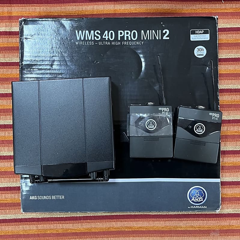 Akg WMS 40 Pro Mini 2 Wireless instruments microphone system | Reverb