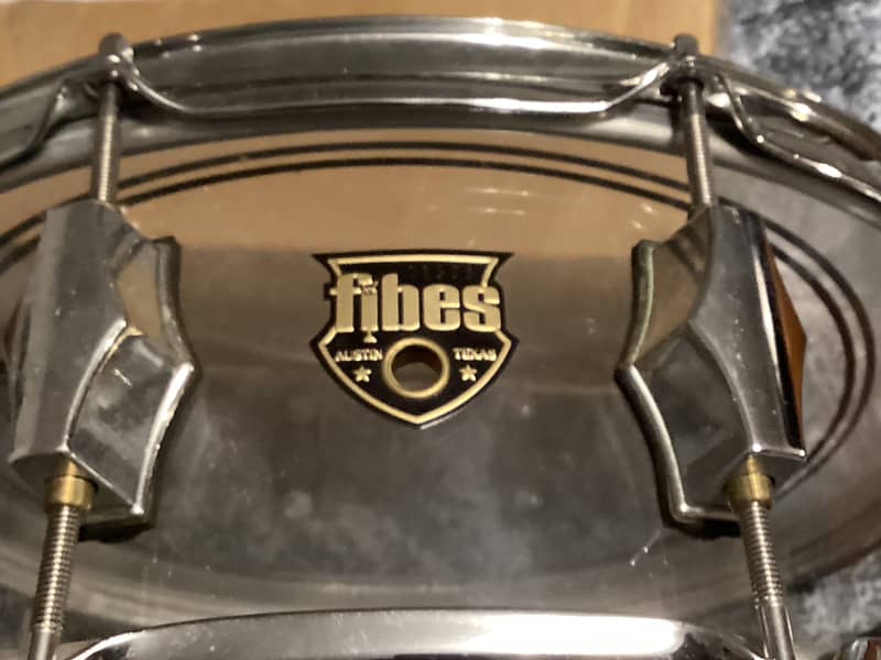 Fibes 14 x5 snare - Clear acrylic Reduced to sell | Reverb