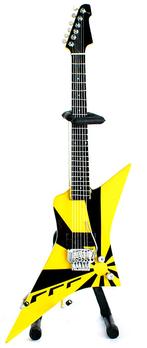 STRYPER 10" Miniature Guitar Oz Fox Sunrise 777 Officially | Reverb