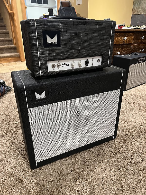 Morgan Amplification AC 20 Deluxe Recent - Gray / Black | Reverb