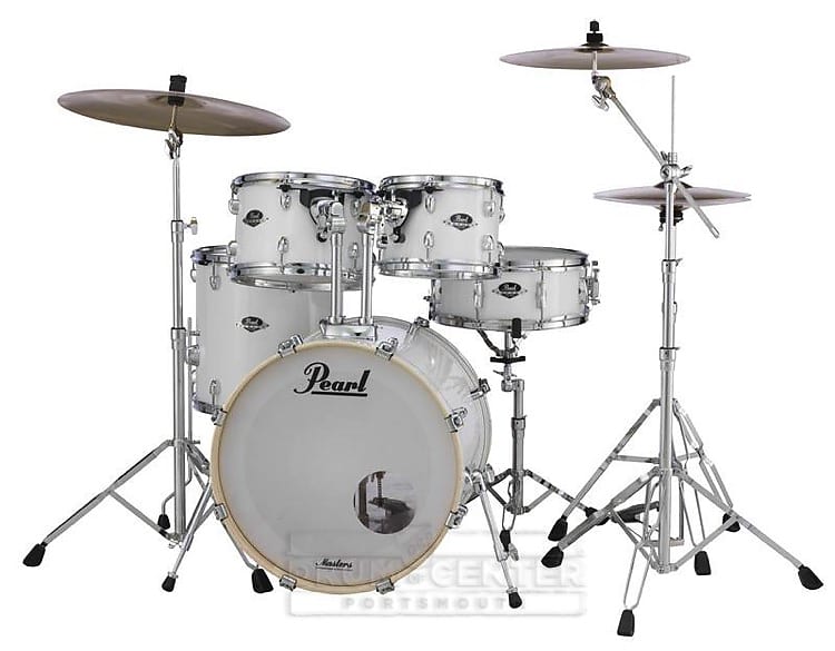 Pearl Export EXX705NP 5pc Drum Set Drum Set Pure White | Reverb