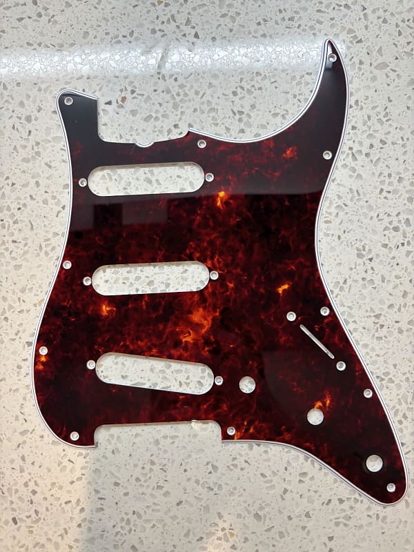Spitfire Stratocaster Tortoise Shell Pickguard 2025 | Reverb
