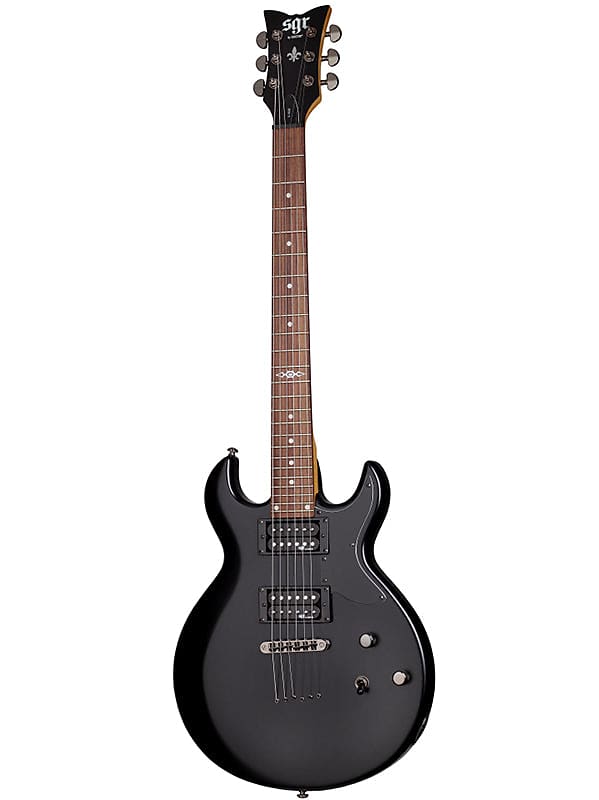 Schecter SGR - SGR S-1 - Midnight Satin Black | Reverb
