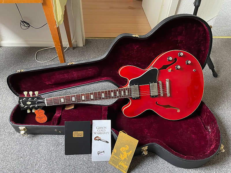 Gibson ES 335, Custom Shop Nashville, light aged 2013/14 - | Reverb