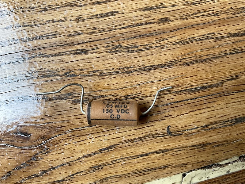 Luxe 1951-1953 style telecaster .05 tone capacitor | Reverb