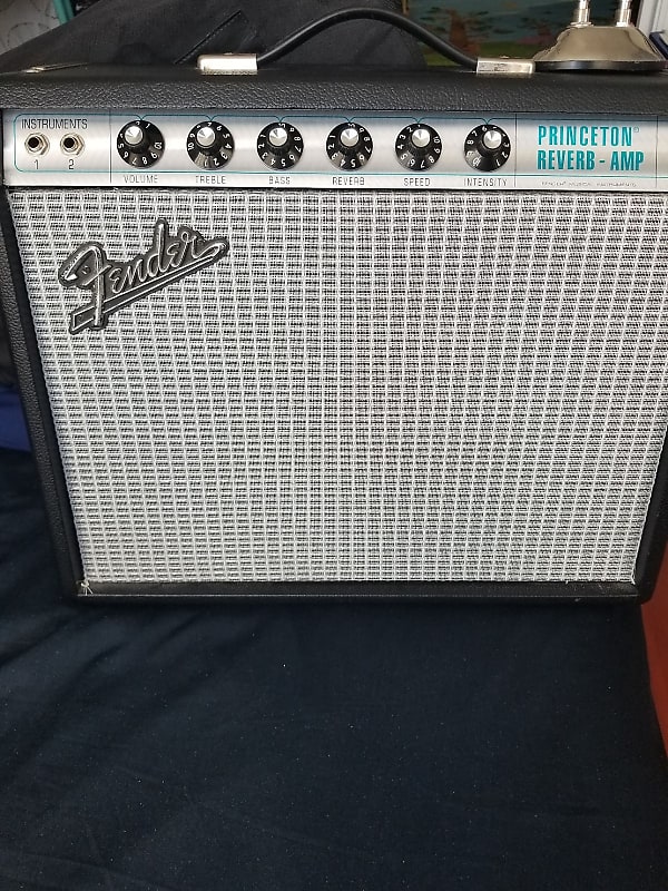 Fender '68 Custom Princeton Reverb Reissue, modified with 12" | Reverb