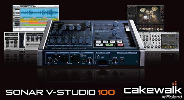 Roland V-Studio 100 Blue (Original Packaging, Manual, | Reverb