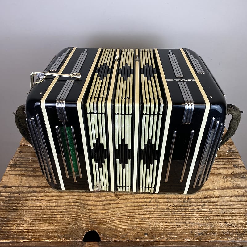 1953 Vintage Star Chemnitzer Concertina - Key of Bb | Reverb