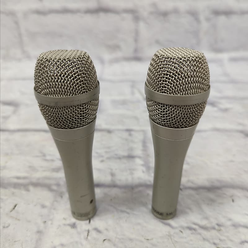 Shure SM62 Microphone Pair 1980s | Reverb