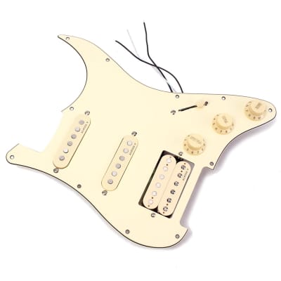 Fully Loaded HSS Stratocaster prewired pickguard - with | Reverb