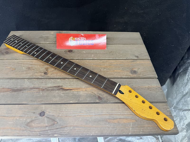 Real Life Relics Curly Flame Maple Rosewood Telecaster® Style | Reverb