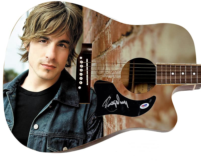 Jimmy Wayne Autographed 1/1 Custom Graphics Photo Guitar PSA | Reverb