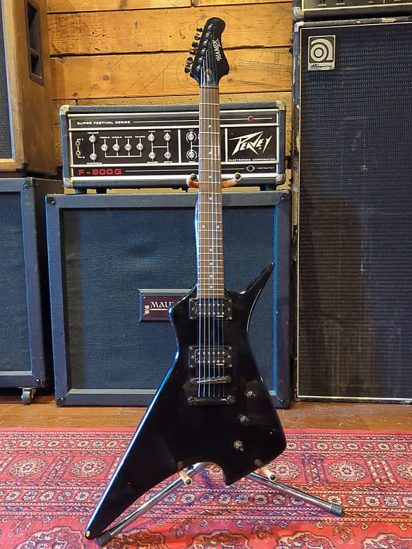 Hamer Scarab XT Series 2000's - Blsck | Reverb