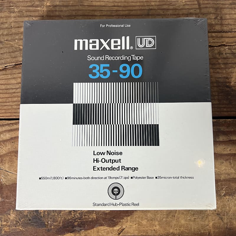 Maxell 35-90 7” reel tape Sealed never used Free shipping | Reverb