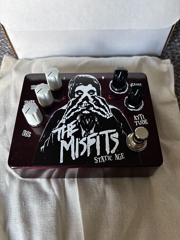 Misfits Static Age Pedal #45 Fiend Club Edition - Crimson Red | Reverb