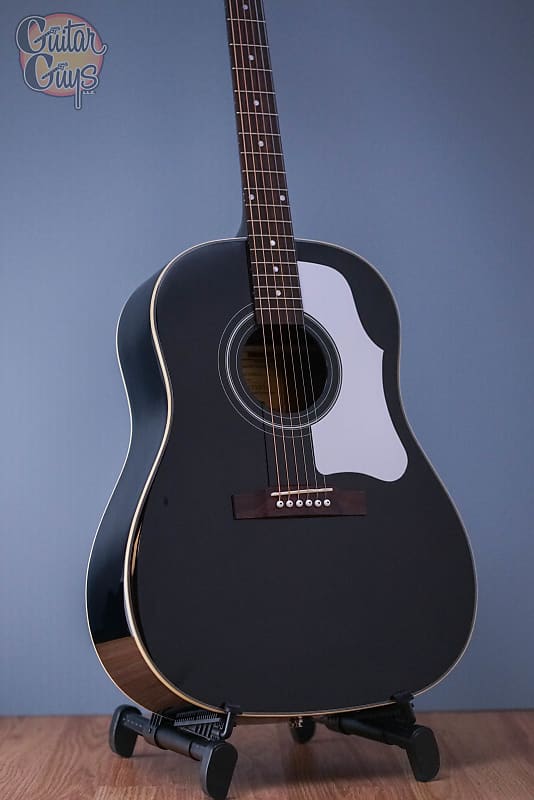 Epiphone Limited Edition AJ-45ME/EB Masterbuilt Black | Reverb