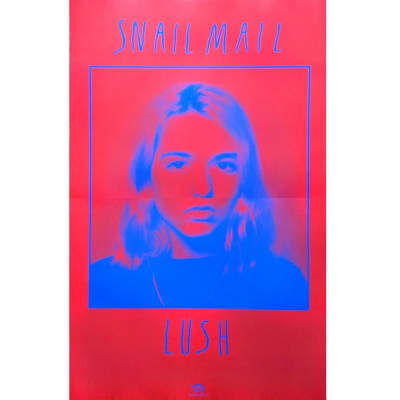 SNAIL MAIL - Lush Ltd Ed New RARE Tour Poster! ST VINCENT | Reverb