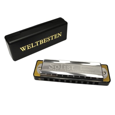 Parrot Harmonica key of G ? Chrome | Reverb