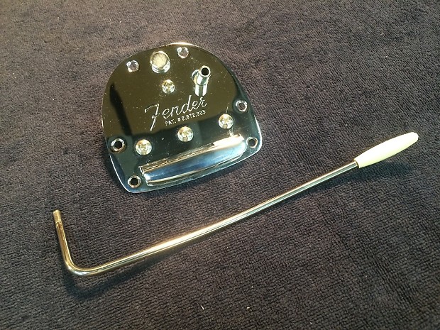 Fender Jazzmaster Chrome Vibrato/Tremolo Unit with | Reverb Canada
