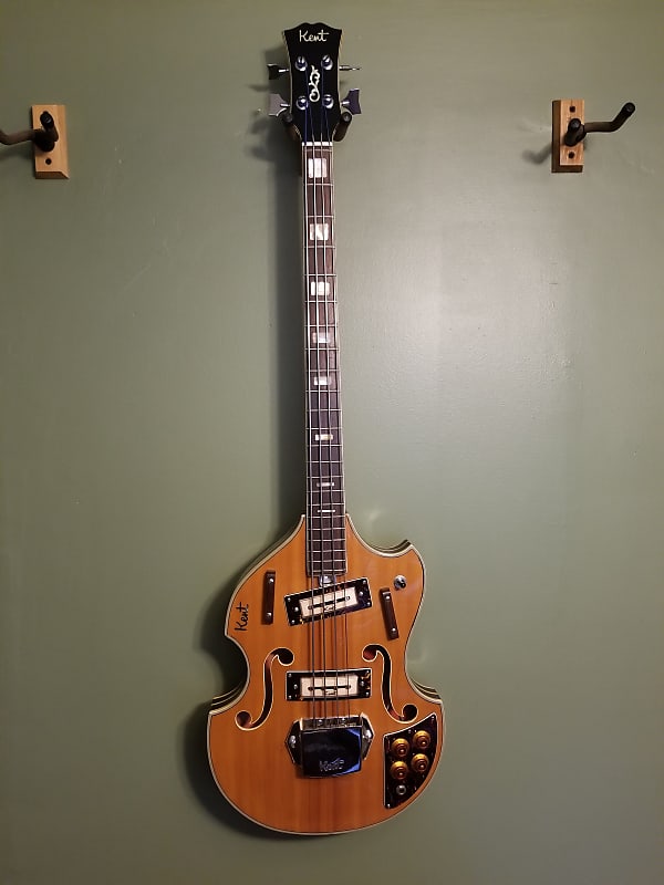 1967 Kent 833 Hollow Body Bass | Reverb