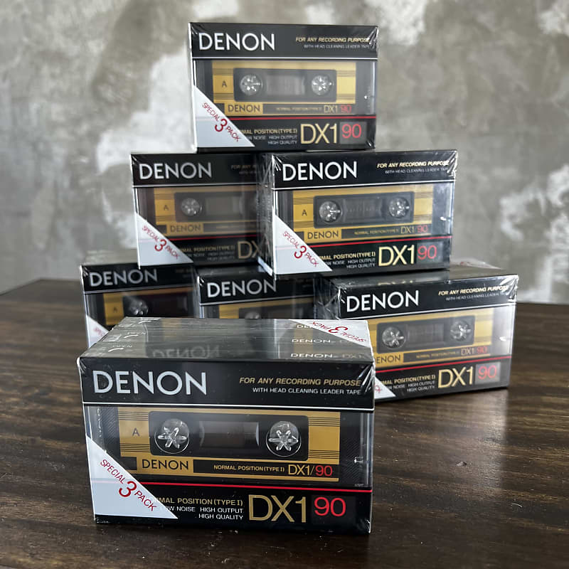 Denon DX1 Normal Position Type I Cassettes 1990 | Reverb