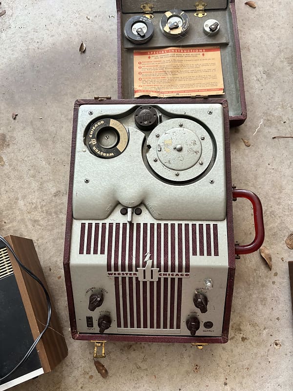 Webster Chicago Model 80 1940s | Reverb