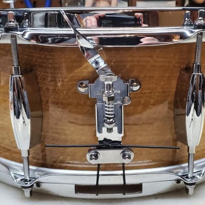 Custom 6”x14” Steam Bent Single Ply Snare Drum 2024 - White | Reverb