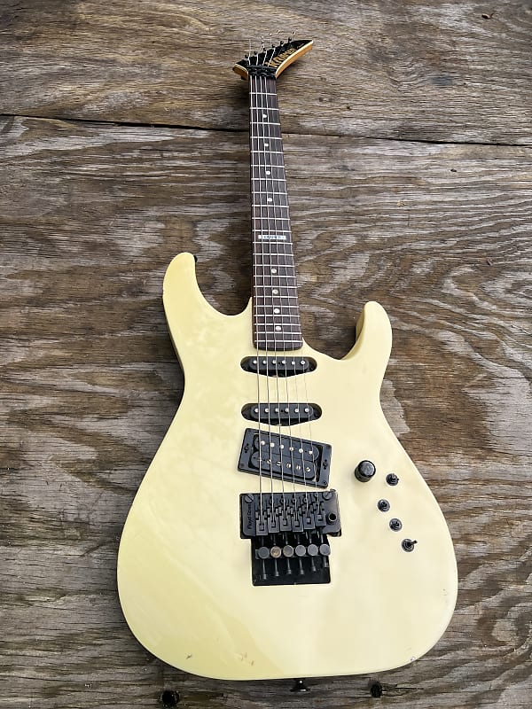 Kramer American Pacer Custom 1 flip flop white/pink | Reverb