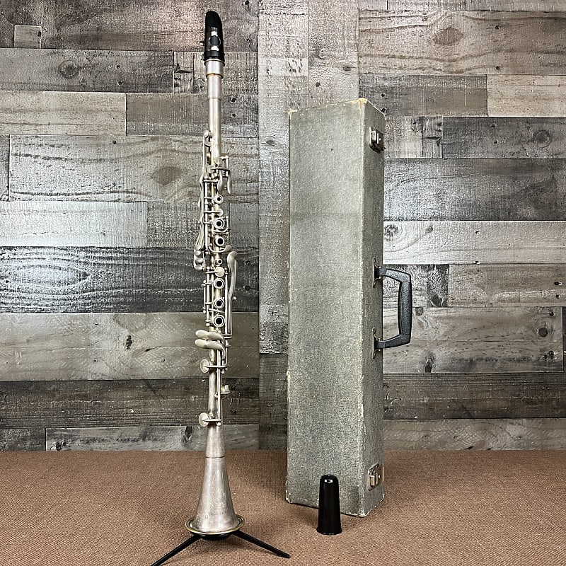 Vintage Americana Silver Plated Bb Clarinet | Reverb