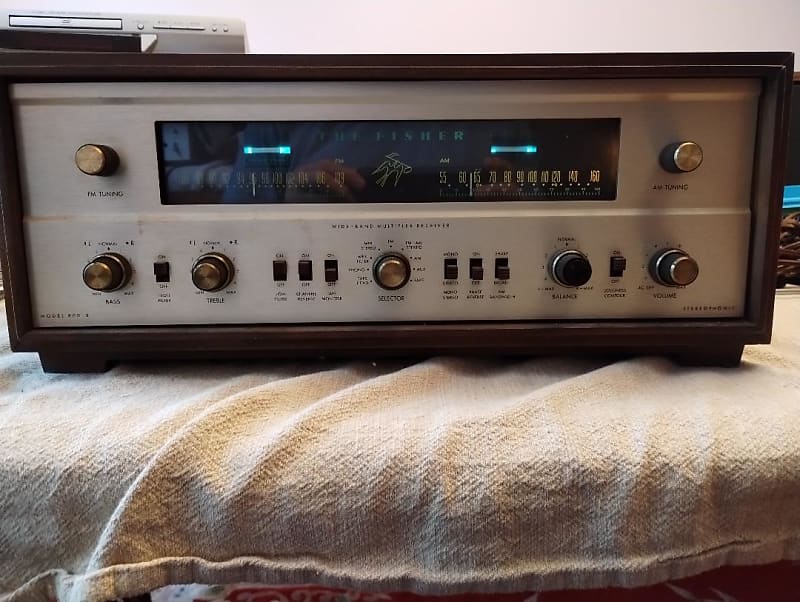 Fisher 800B tube receiver in excellent condition - 1960's | Reverb