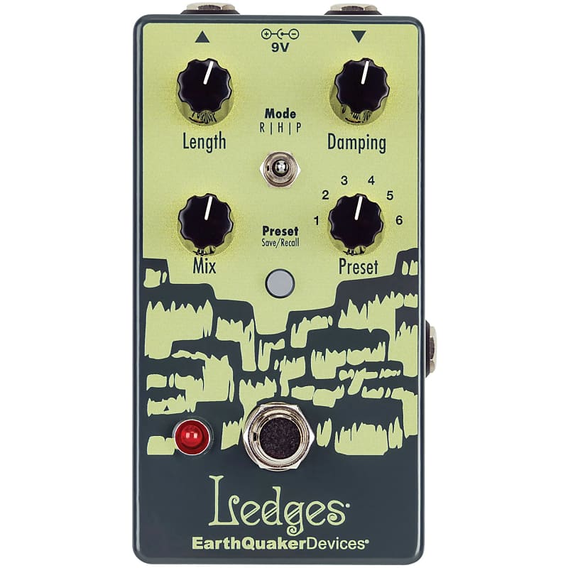 EQD EarthQuaker Devices Ledges Tri-Dimensional Reverberation | Reverb