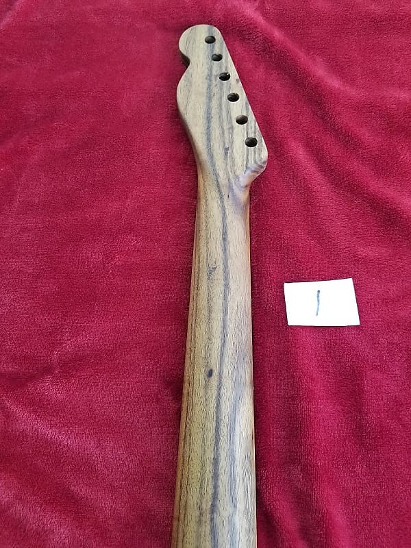 Telecaster tele neck replacement,koa neck, rosewood | Reverb