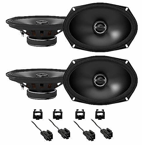 2 Pair ALPINE S-S69 260 Watt 6x9" Coaxial 2-Way Car Audio | Reverb