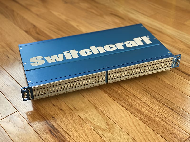 Switchcraft StudioPatch Series 9625 96-Point TT-DB25 Patchbay | Reverb