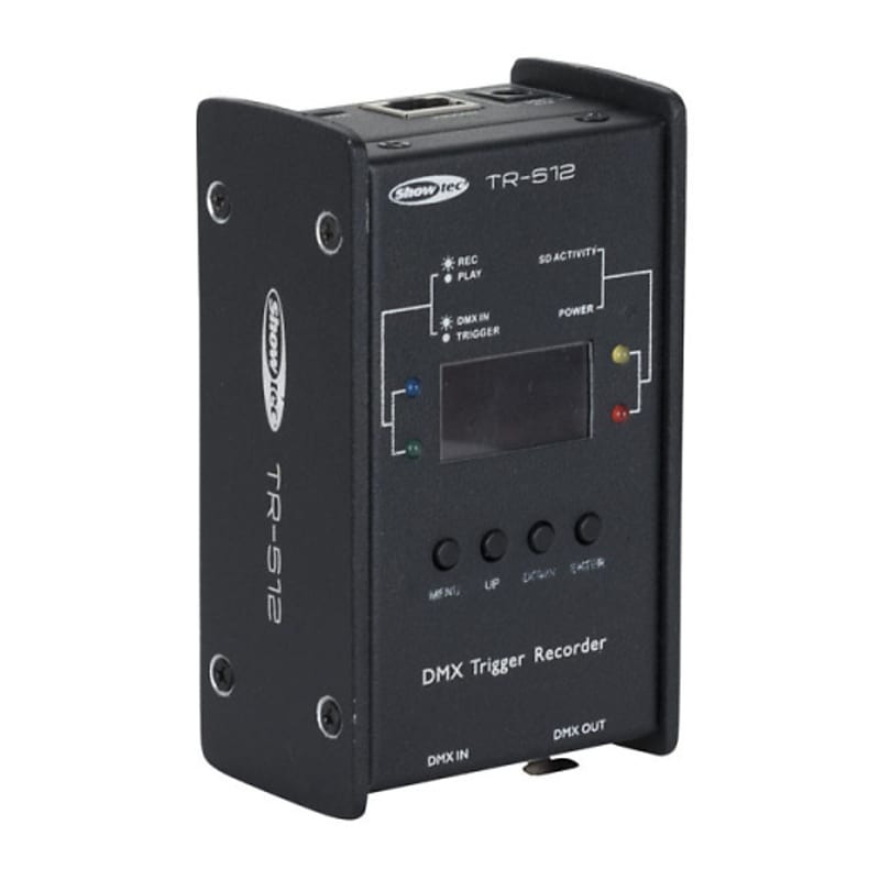 Showtec TR-512 DMX Trigger/Recorder - DMX Recorder | Reverb