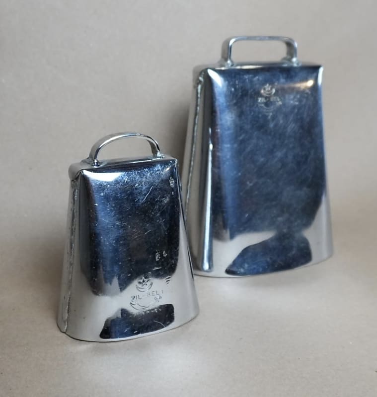 1970’s Zildjian Zil-Bel Cowbell set 6” 4” | Reverb