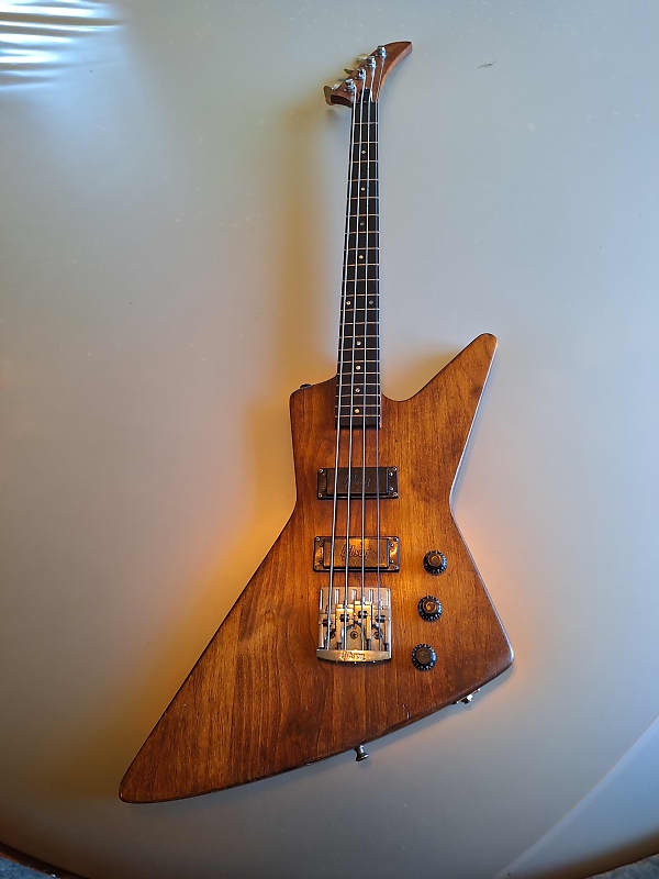 1984 Gibson Explorer Bass - Walnut | Reverb