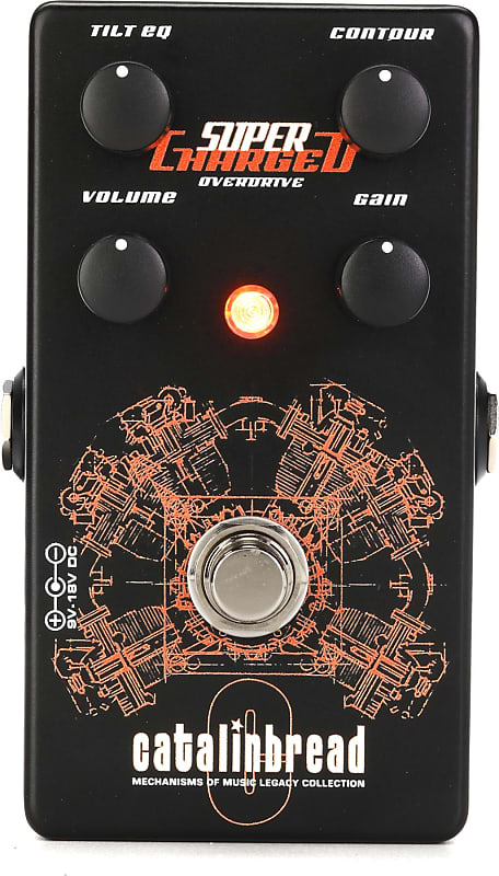 Catalinbread SuperCharged Overdrive Reissue Pedal | Reverb