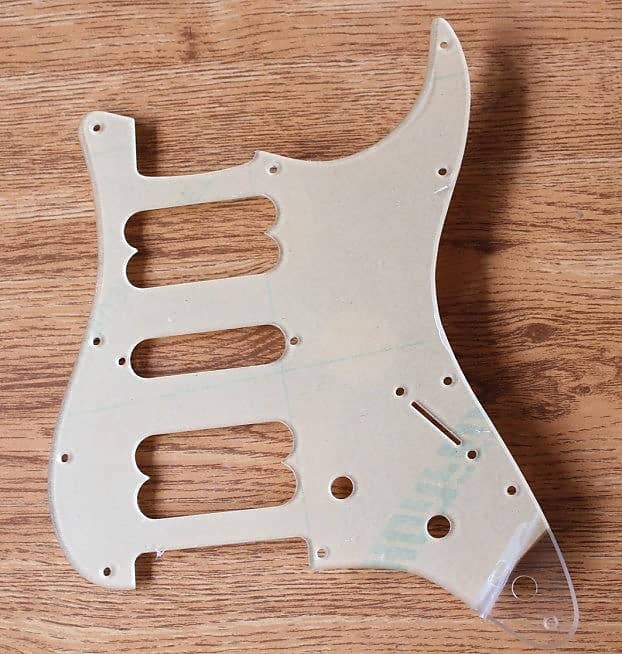 Clear,Transparent pickguard,Strat 2H/1S(HSH) pickguard for | Reverb