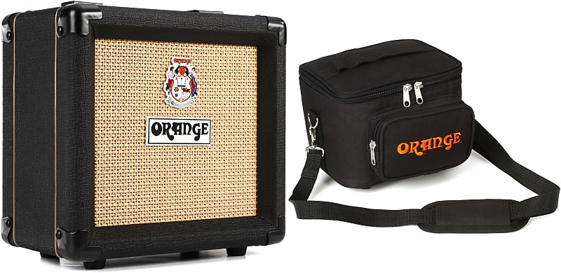 Orange PPC108 20-watt 1x8" Cabinet - Black Bundle with Orange | Reverb