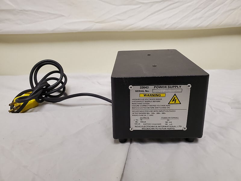 Neve 33643 5432 / 5416 / 5422 / 542 PSU Power Supply Unit for | Reverb