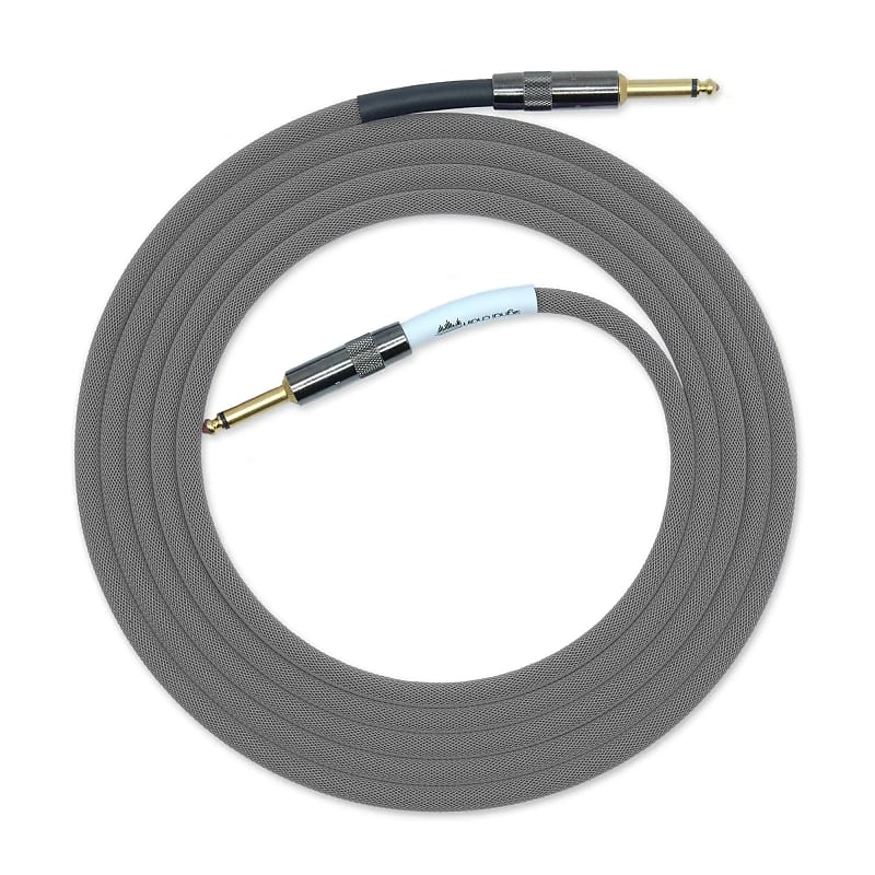 The Braided Instrument Cable | 10ft | Platinum | ST-ST | Reverb