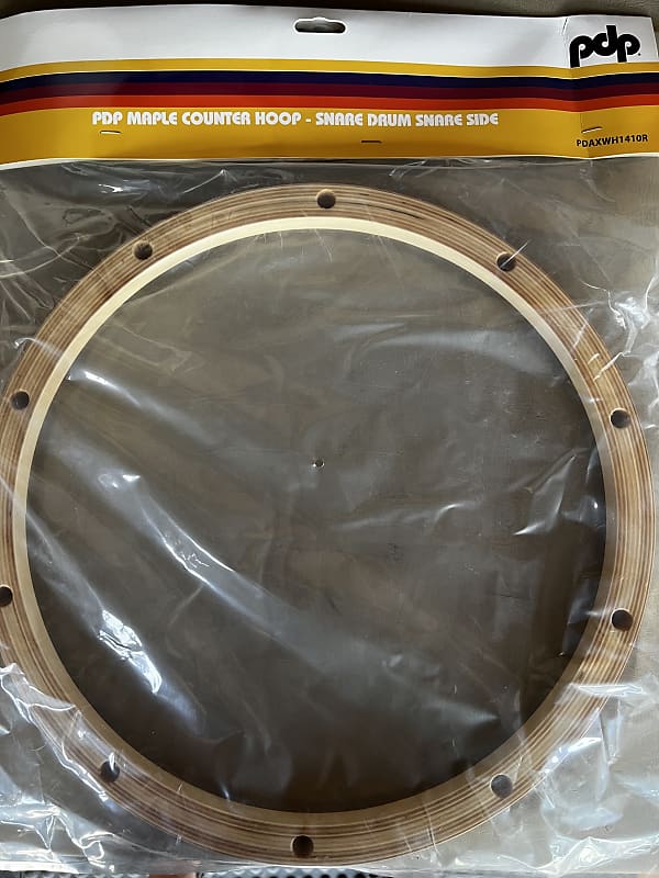 PDP 14” 10-Lug Snare Hoop Batter Side Maple | Reverb PDP 14” 10-Lug Snare Hoop Batter Side Maple | Reverb