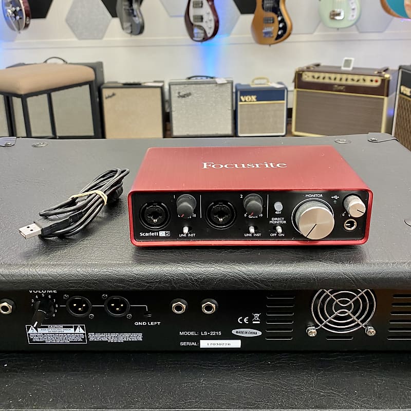 Focusrite Scarlett 2i2 USB Interface 2nd Gen | Reverb