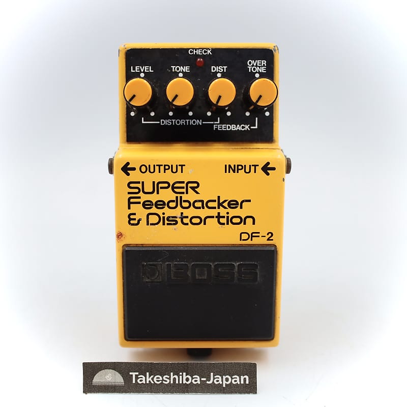 Boss DF-2 Super Feedbacker and Distortion 1987 Made In Japan | Reverb