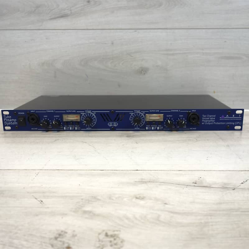 ART Tube Preamp System Two Channel Voiced Valve Preamplifier | Reverb